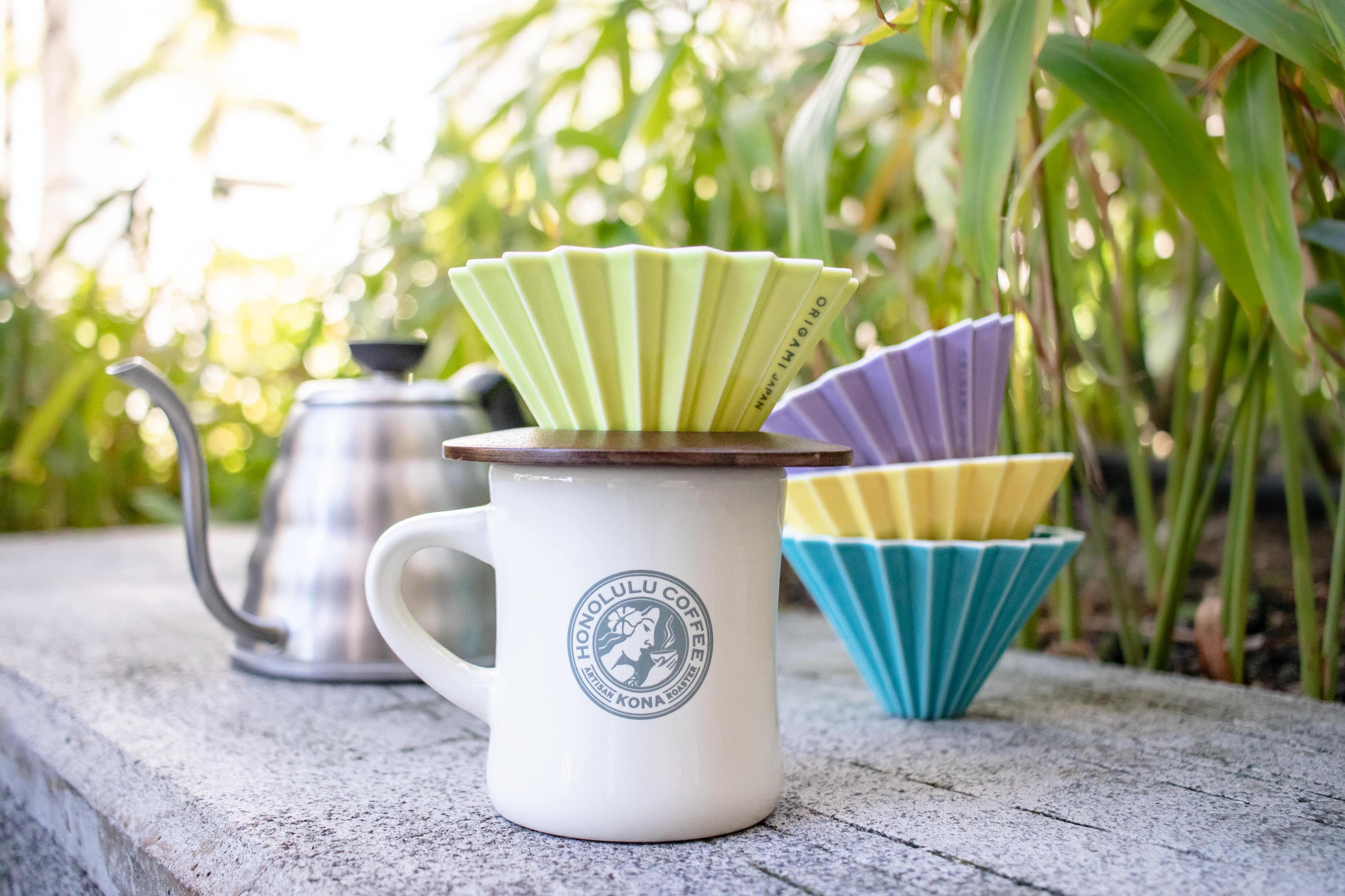 At-Home Brew Guide: Origami Drippers – Honolulu Coffee